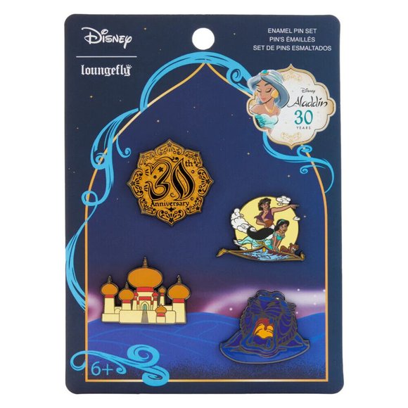 Loungefly | Accessories | Loungefly Disney Aladdin 3th Anniversary Pin ...